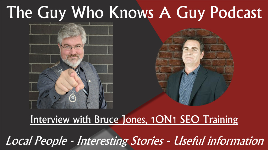 Bruce Jones, 1ON1 SEO Training - Podcast Episode 41